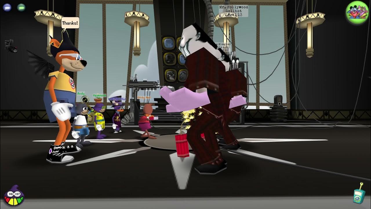 Two Star Sellbot Field Office run! | Toontown Rewritten Gameplay - YouTube