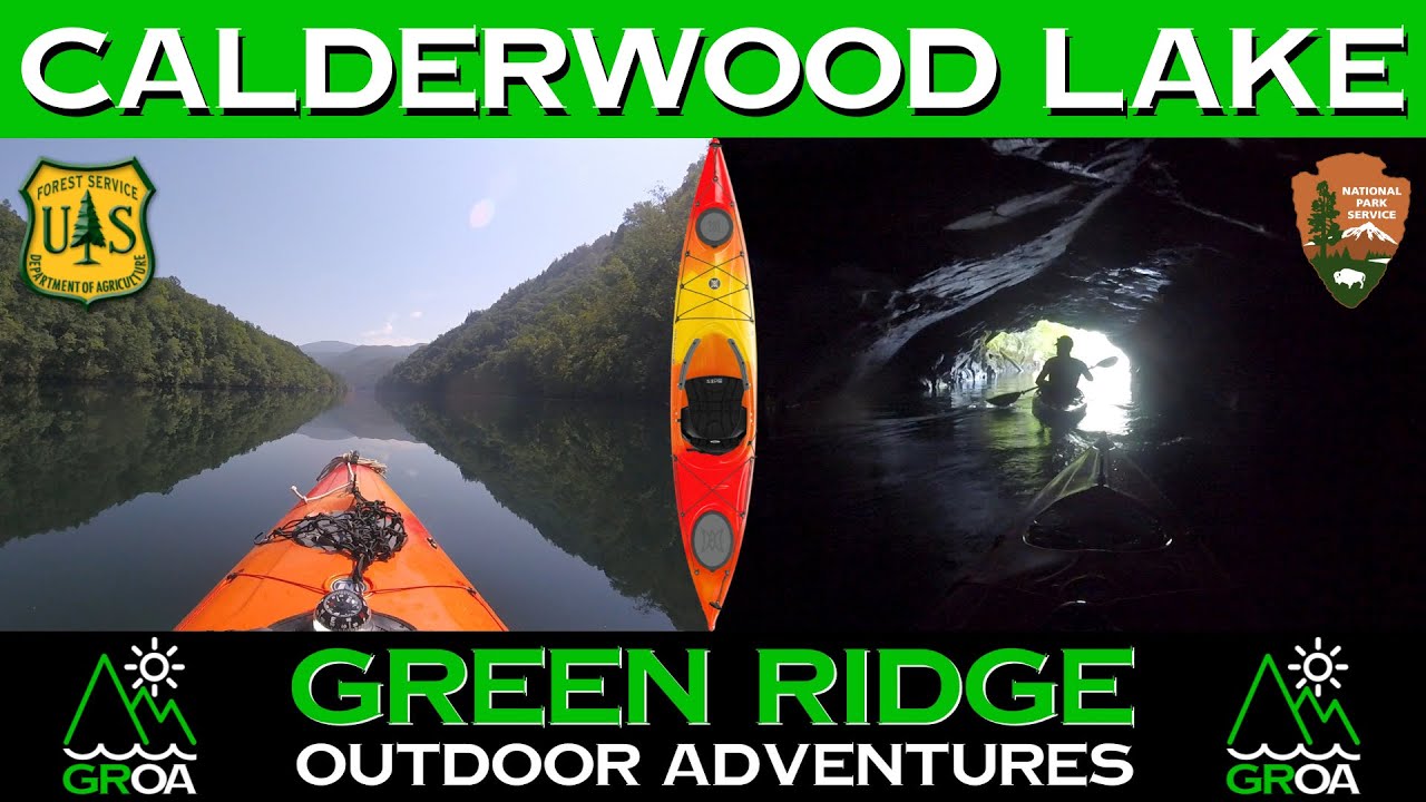 Calderwood Lake - KAYAK CAMPING | Calderwood Train Tunnel | Cheoah Dam ...