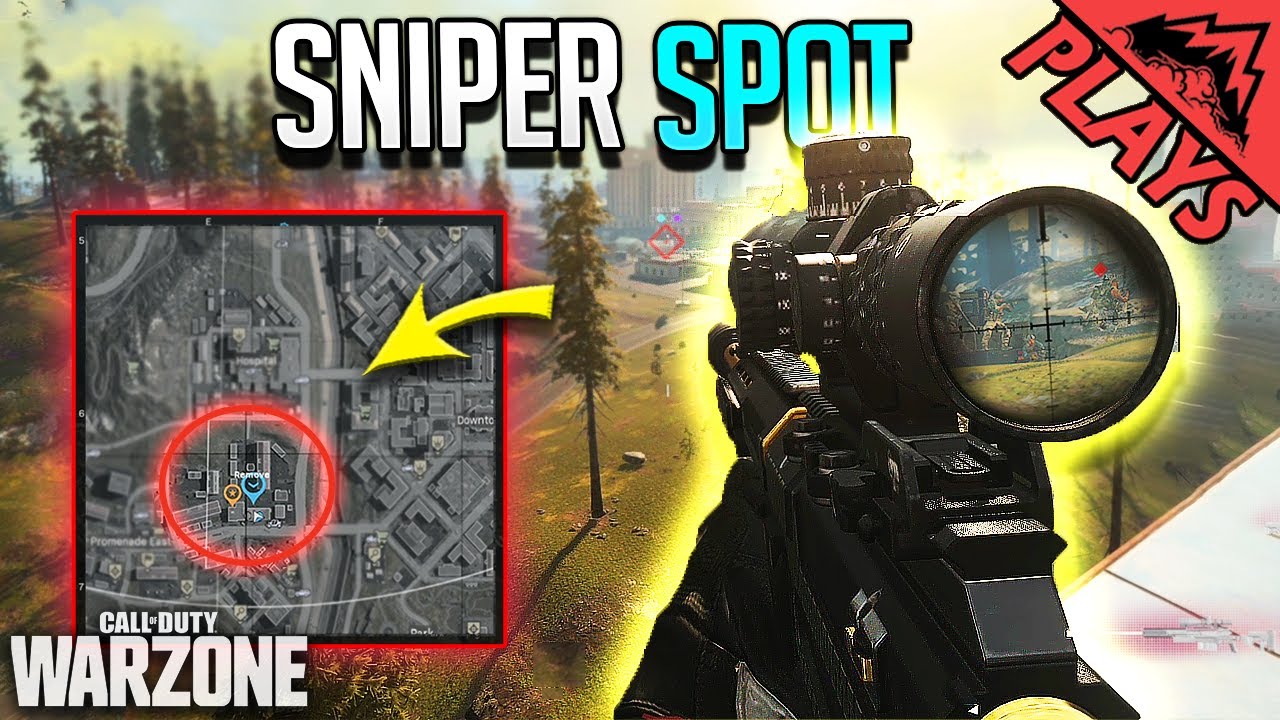 The BEST Sniping Spot in Warzone... - YouTube