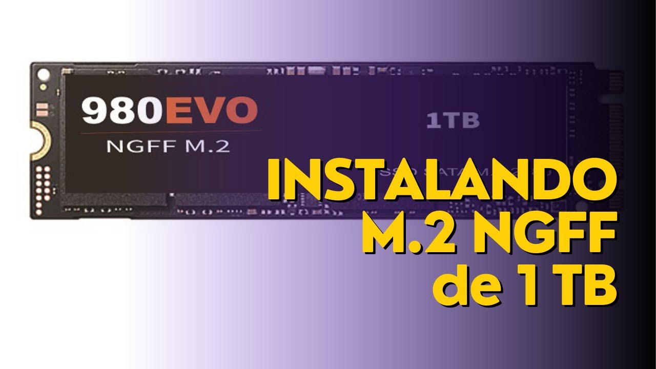 INSTALAÇÂO M.2 EVO 980 1 TB - YouTube