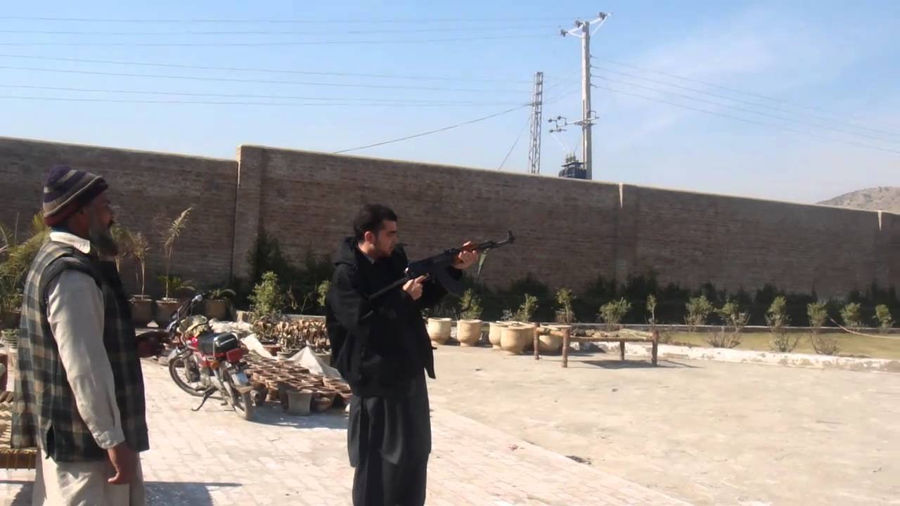 AK47 Firing Kohat, Pakistan - YouTube