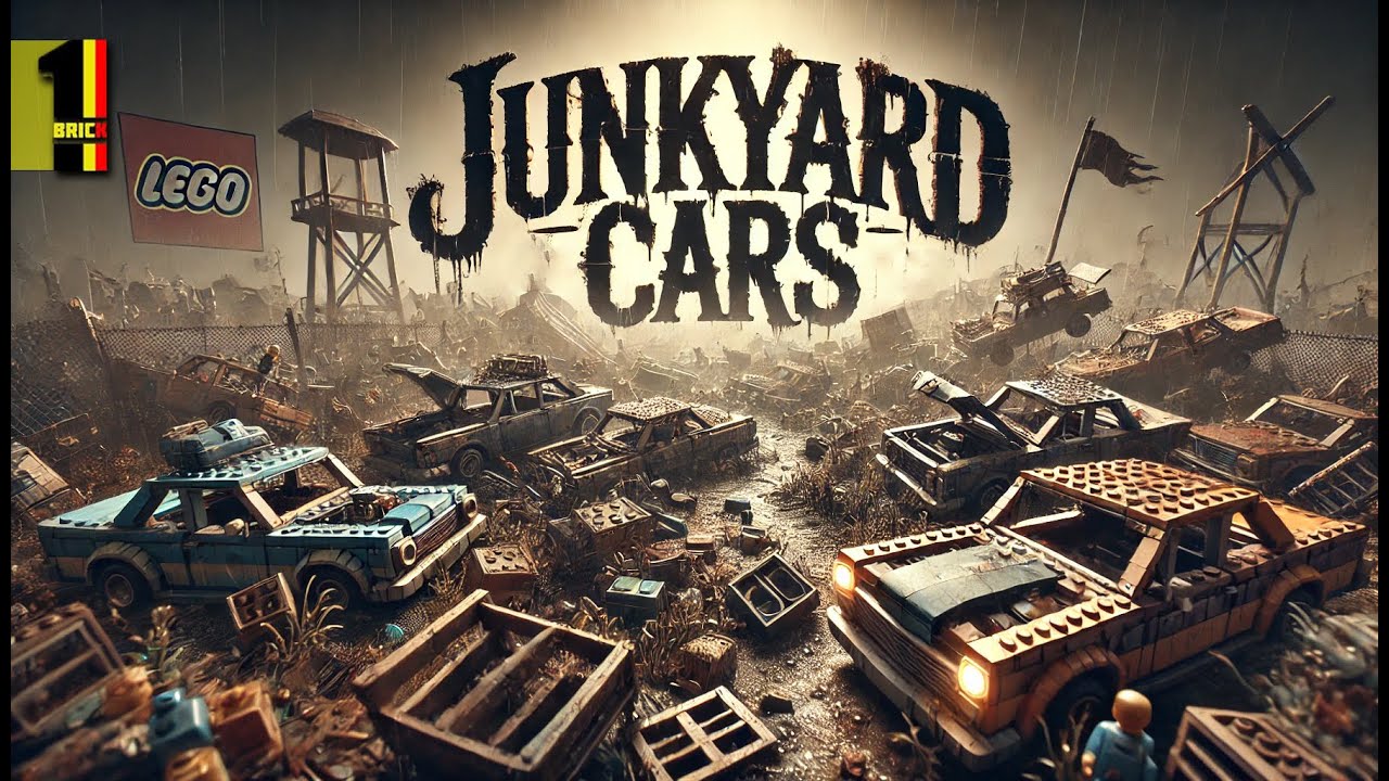 Junkyard Cars | MEGA MOC (Part 4) | LEGO Zombie Apocalypse - YouTube