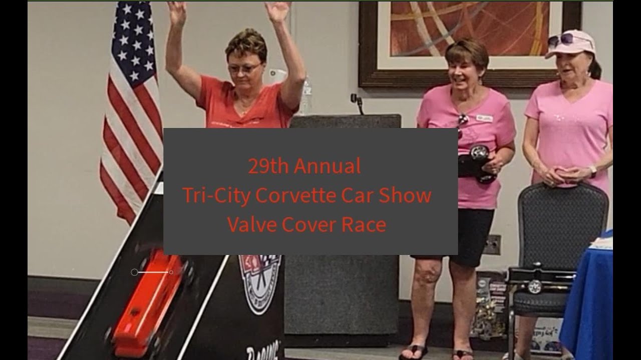 Valve Cover Race at the 2023 TCCC Car Show - YouTube