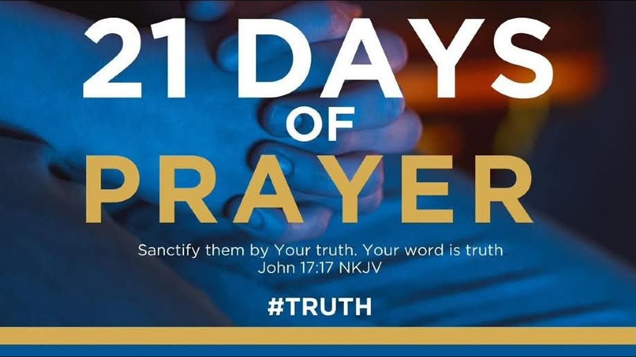 The AFM of SA National Youth Department- 21 Days of Prayers , Day 18 of ...