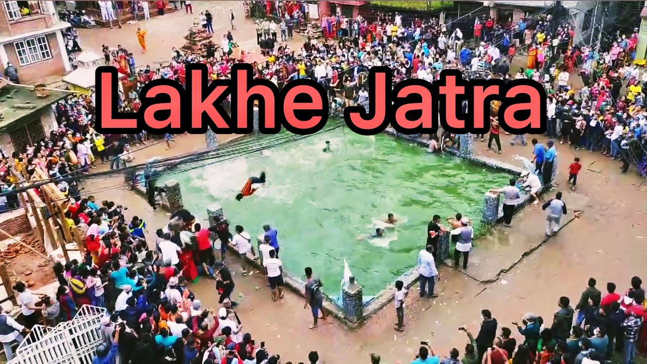 Kisipidi Lakhe Jatra ! Gaijatra ! Festival of Nepal - YouTube