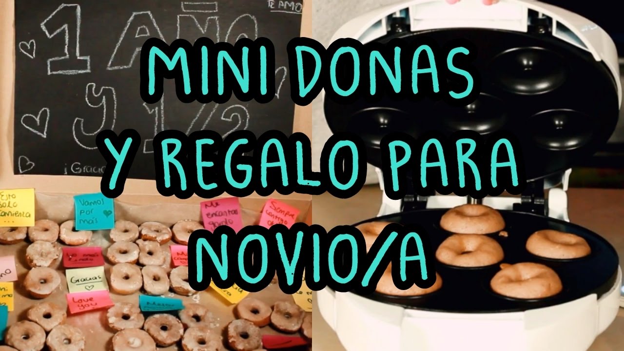 COMO HACER DONAS CON MAQUINA | REGALO ESPECIAL ♡ - YouTube