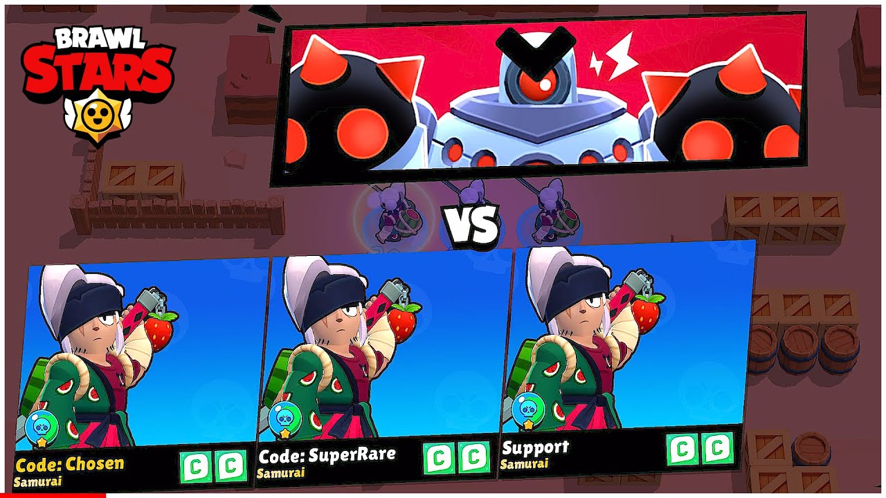 TRIPLE KENJI BRAWLER IN BOSS FIGHT !!! Brawl Stars New Legendary ...