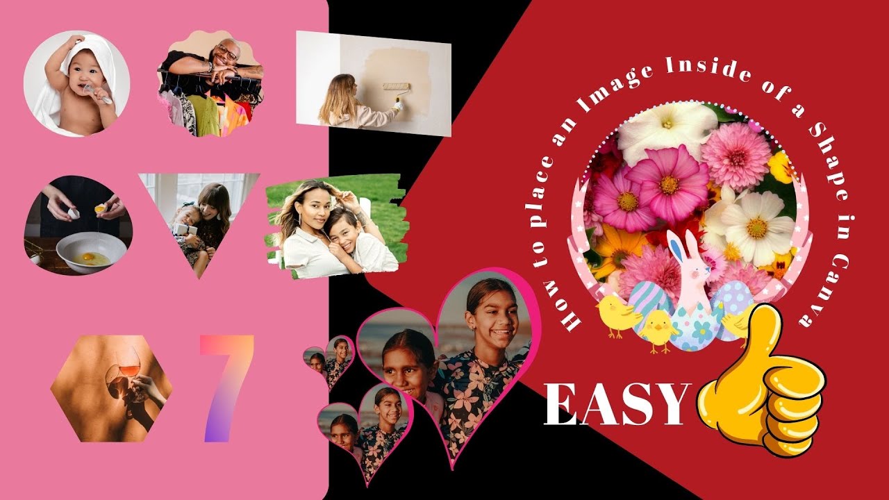 Canva Tutorial: Adding Images Inside Shapes Made Easy - YouTube