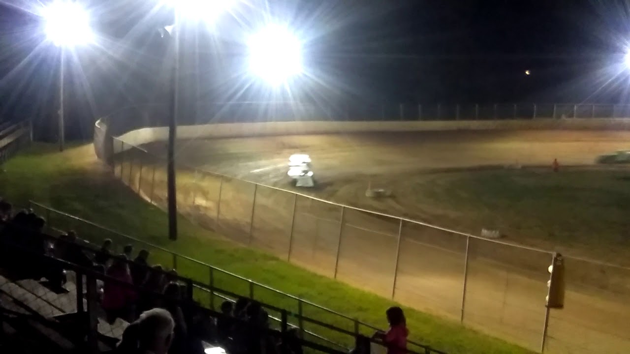 Modified feature race at twin cities raceway park 9/9/17 - YouTube