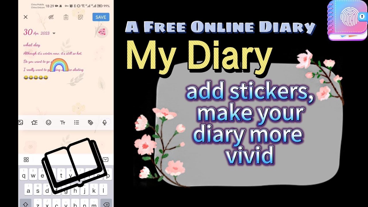 My Diary: A Free Online Diary, record daily life, personal views - YouTube