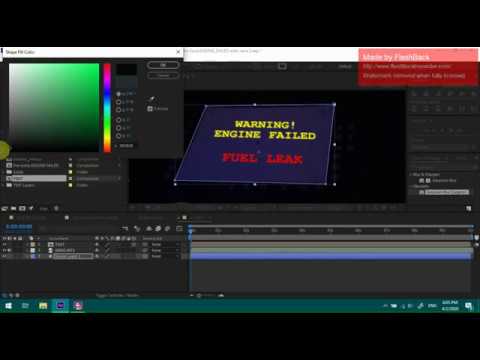 Fake Screen Tutorial in Adobe After Effects - YouTube