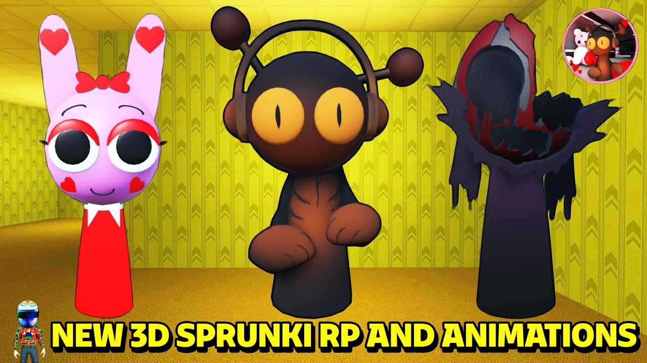 [ ️ VALENTINES ️ ] How to get NEW Lost Valentines Badges in 3D Sprunki ...