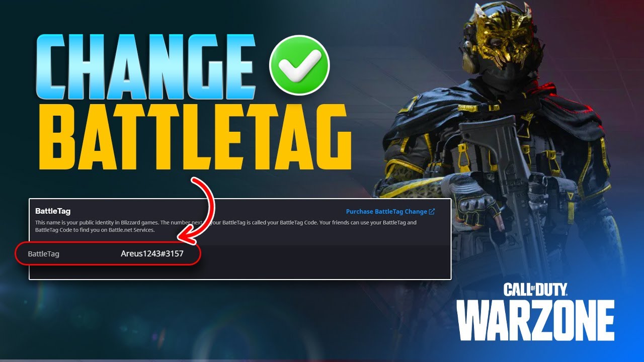 How to Change Call of Duty Warzone BattleTag on PC: Step-by-Step Guide ...