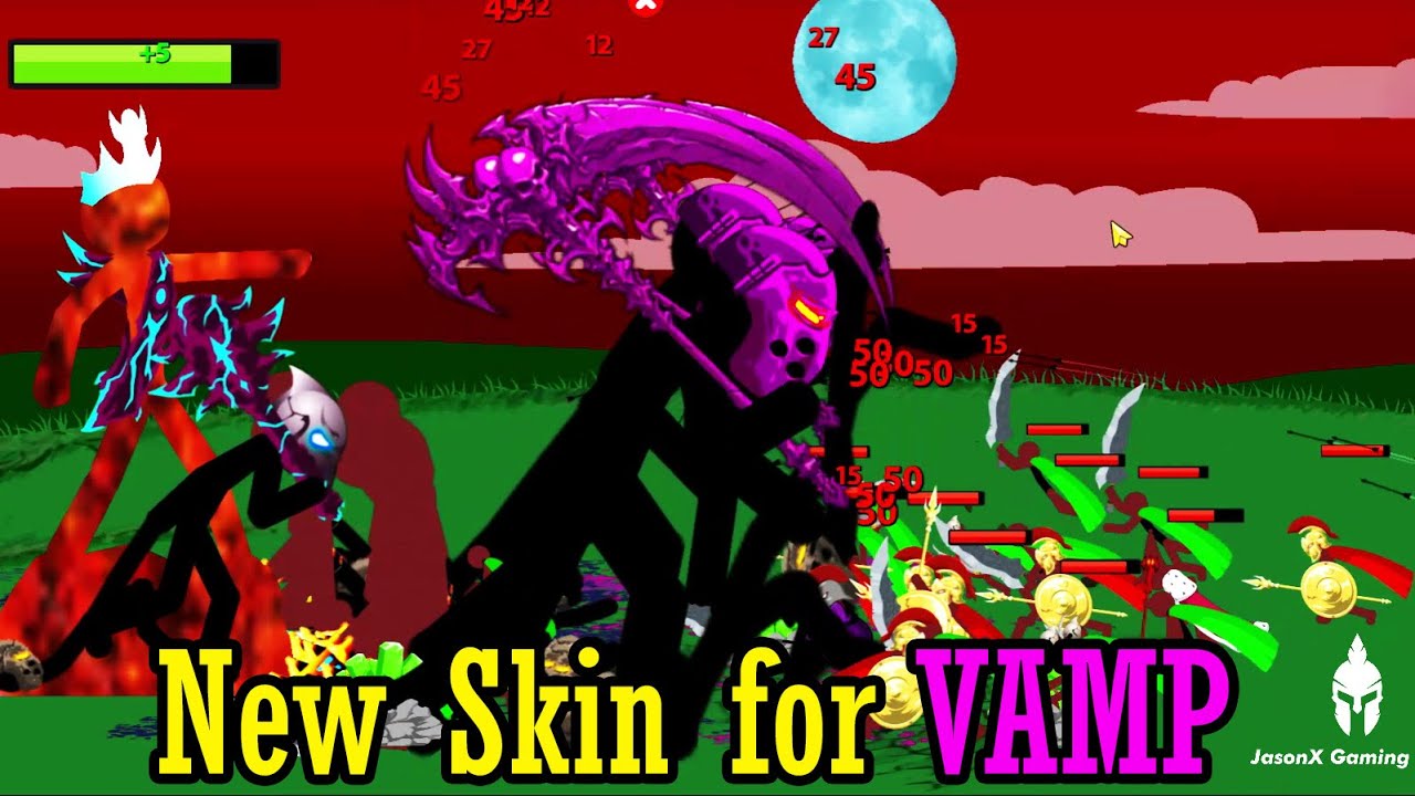 VAMP New SKIN - Tournament | STICK WAR: LEGACY | JasonX Gaming 2812 ...