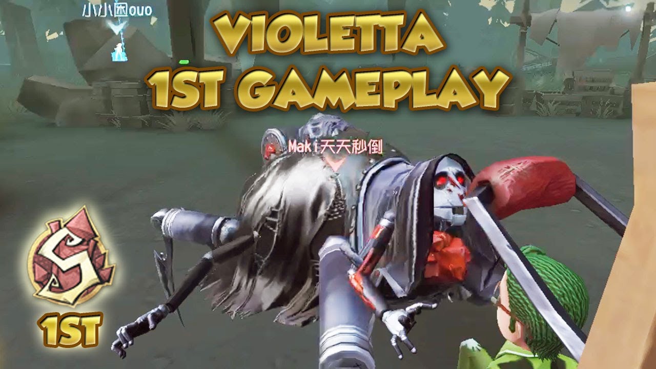(1st Violetta) Violetta 1st Perfect Gameplay | Identity V |第五人格 | 제5인격 ...