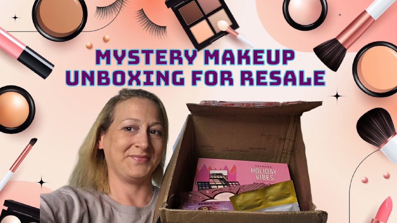 Mystery Poshmark Makeup Unboxing! Infinity527Sells, My First Video. # ...
