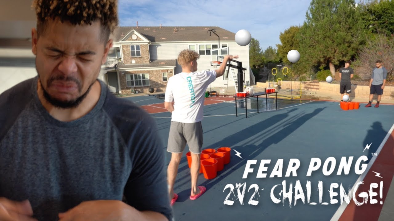 INSANE 2v2 Fear Pong w/ Tristan Jass, Jesser & TTG *Tells Mom his GF ...
