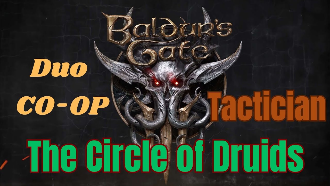 Baldur's Gate 3 - Druids Duo - Tactician - YouTube