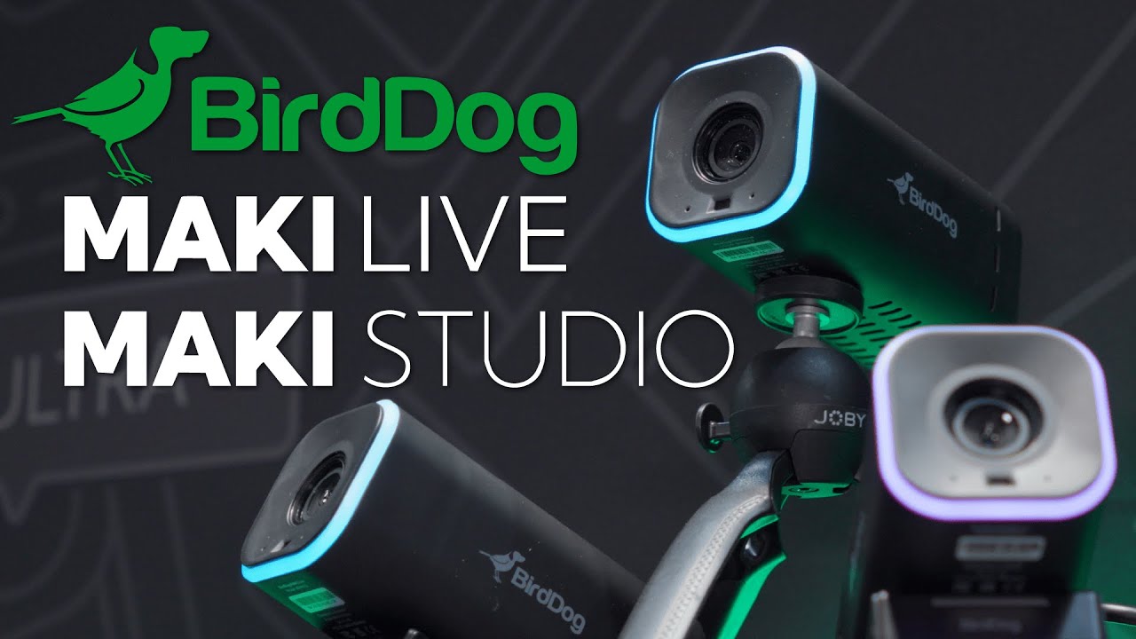 BirdDog MAKI Live & MAKI Studio | NAB2025 - YouTube