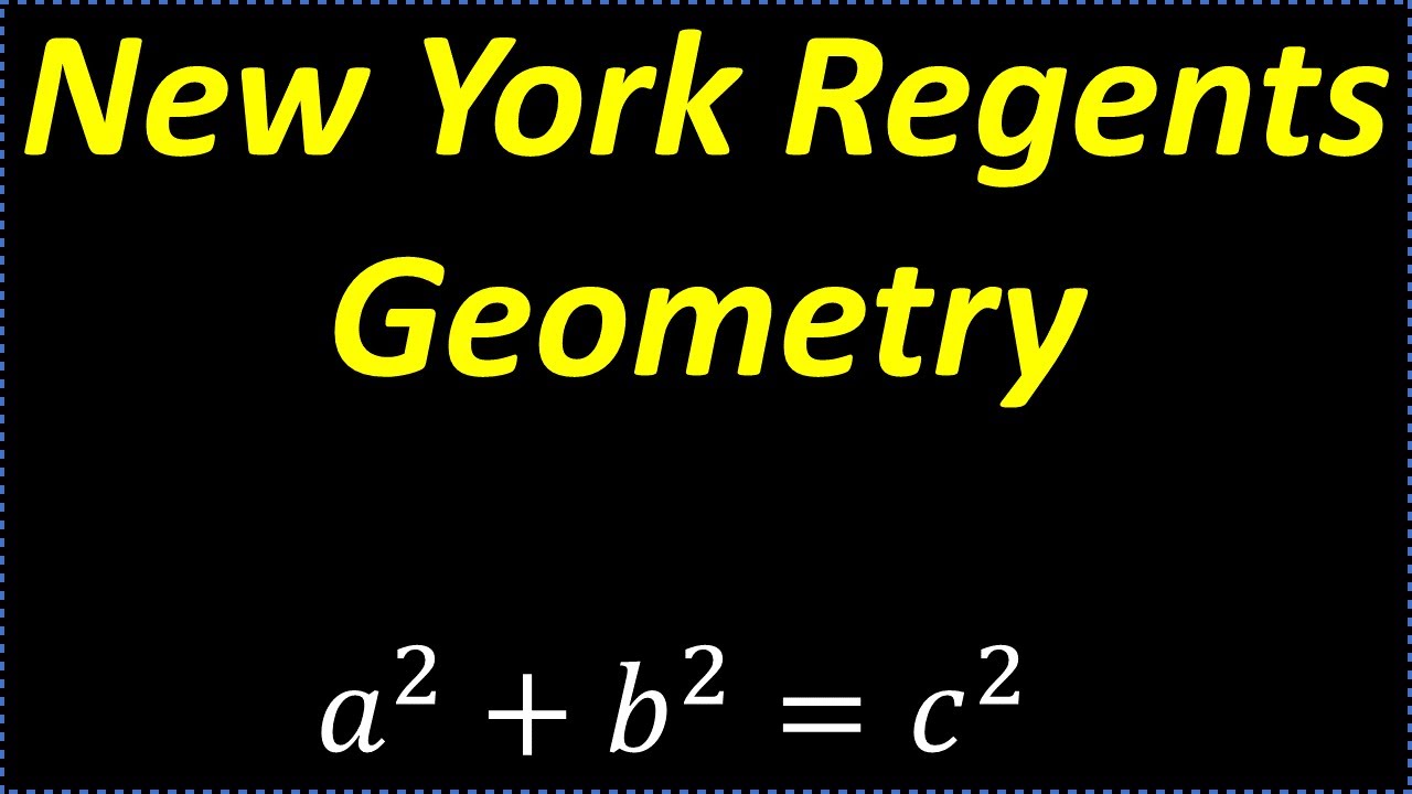 New York Regents Geometry – PRACTICE PROBLEM (Increase Your Score ...