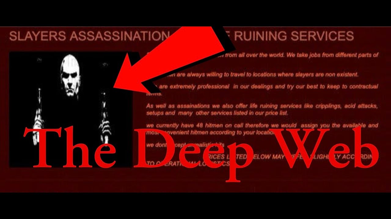 I FOUND A HITMAN SITE ON THE DEEP WEB! - YouTube