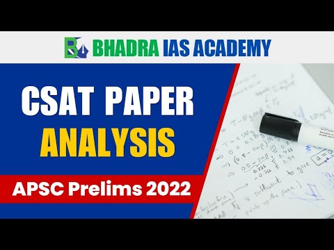 CSAT PAPER ANALYSIS || APSC Prelims-2022 || APSC Coaching/APSC Coaching ...