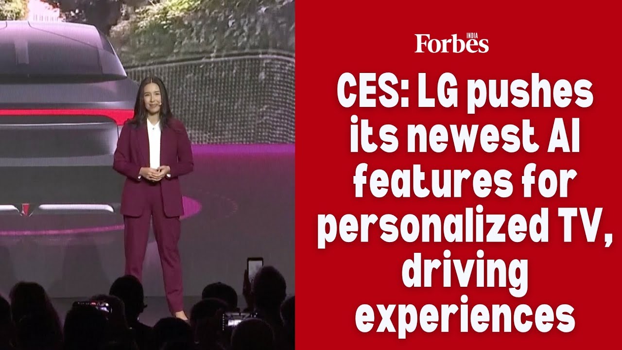 CES: LG pushes its newest AI features for personalized TV, driving ...