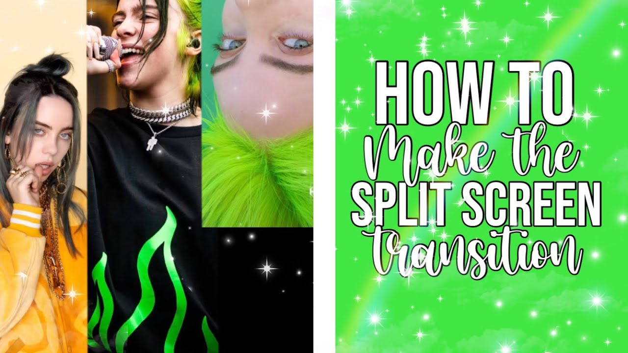 How to make a split screen transition | CAPCUT | TeeXedits - YouTube