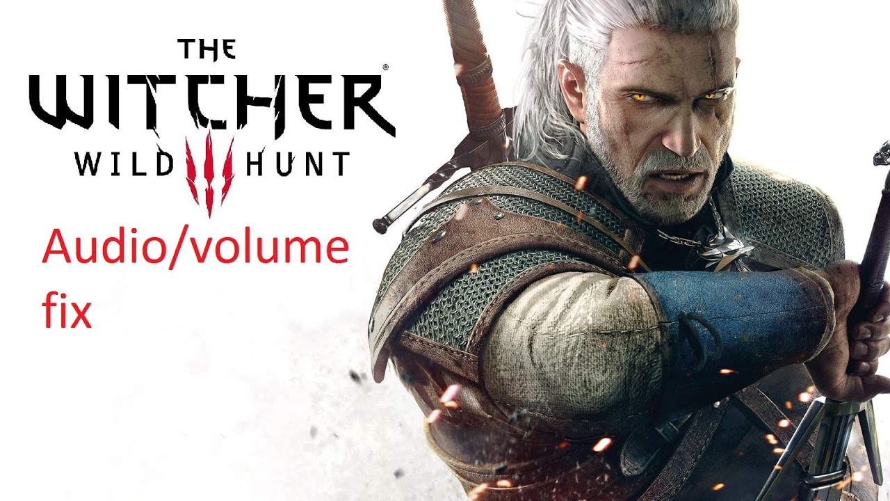 Witcher 3 Low Volume/Audio Fix PC - YouTube