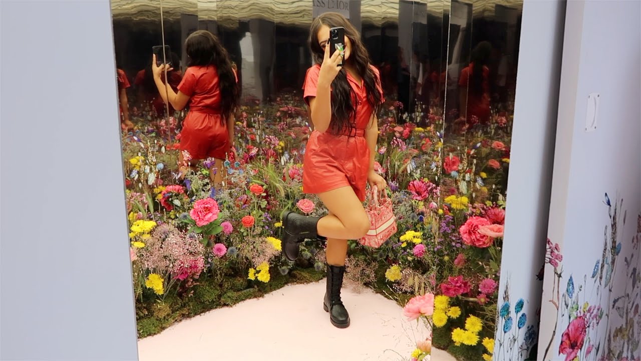 Miss Dior popup event in NYC || from last year!! - YouTube