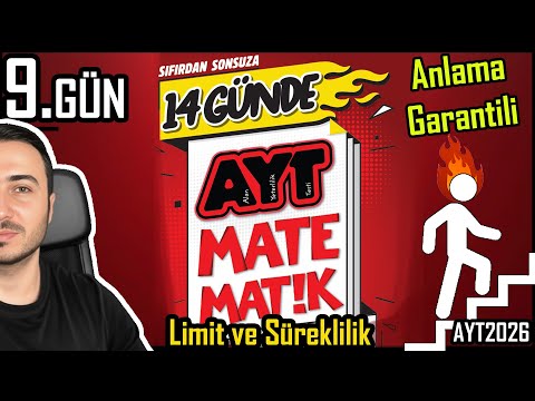 14 Günde AYT Matematik 9.GÜN/ LİMİT ve SÜREKLİLİK #yks2026