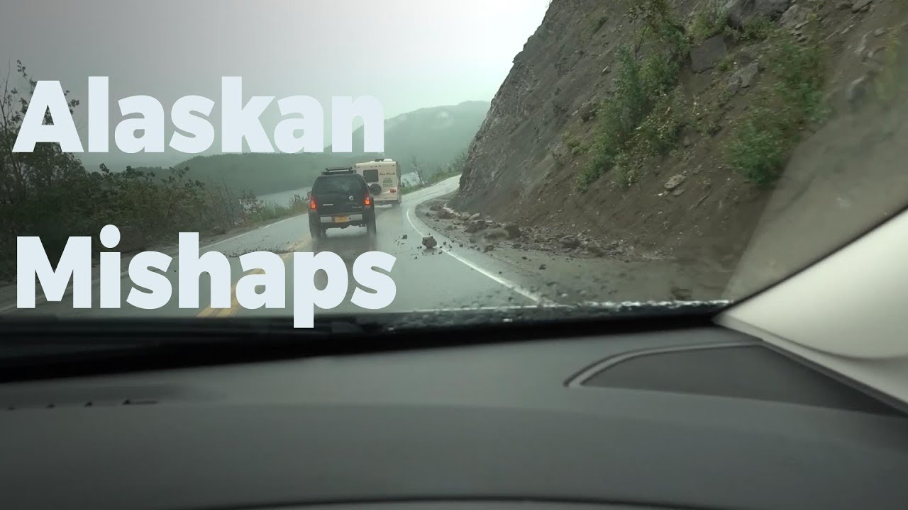 Maps & Mudslide Mishaps in Alaska - Travel Vlog Day #7 - YouTube