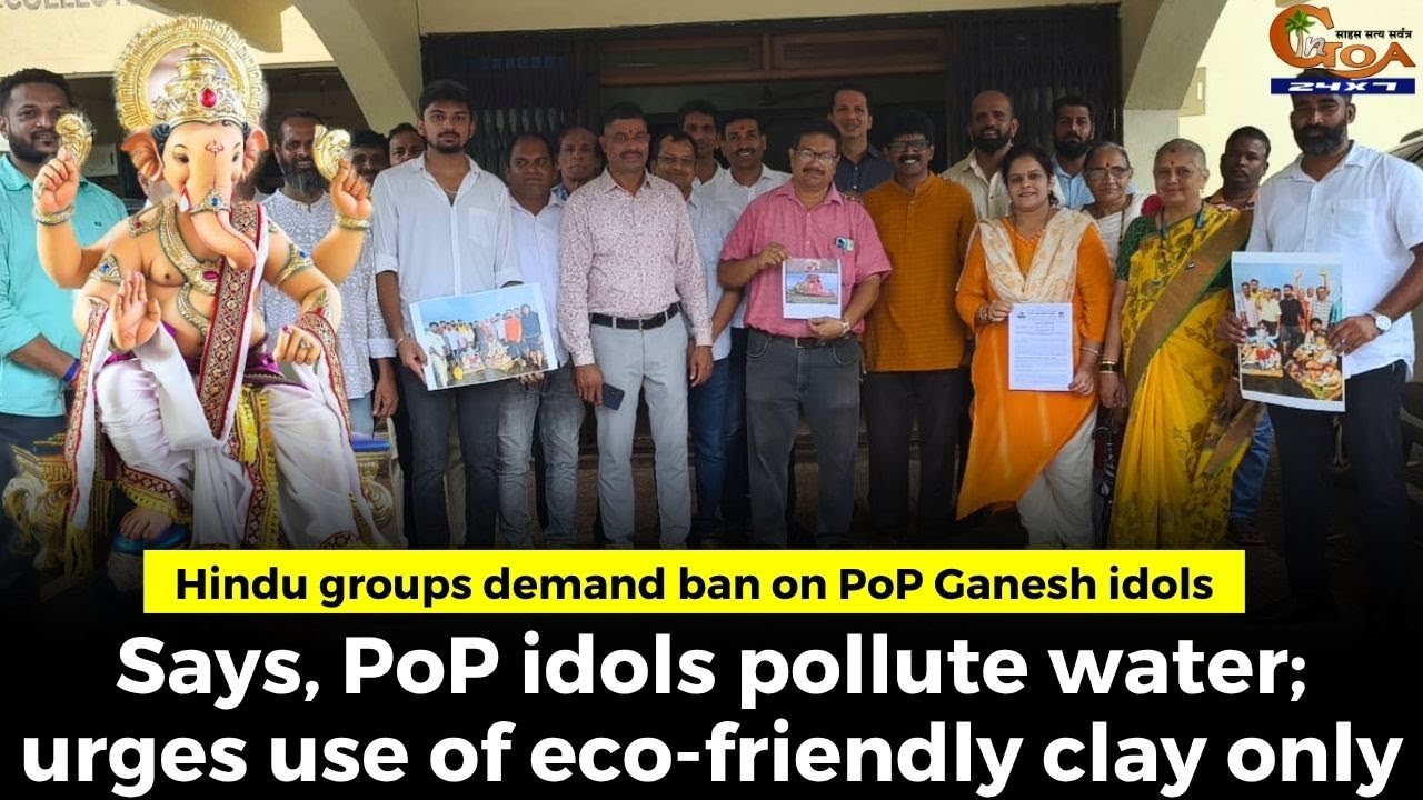 🛑 Hindu Groups Call for Ban on PoP Ganesh Idols 🕉️Citing serious water ...