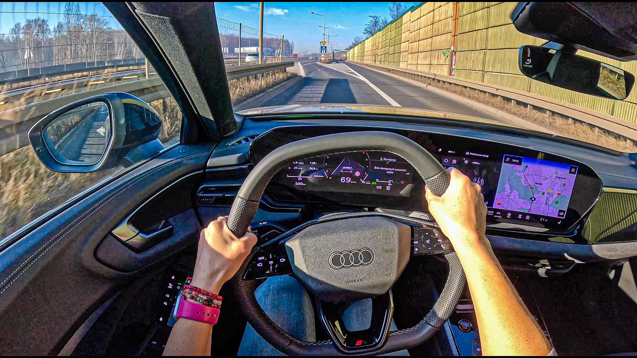 2025 Audi A5 [ 2.0 TFSI 204 hp ] | POV Test Drive by Giulia - YouTube