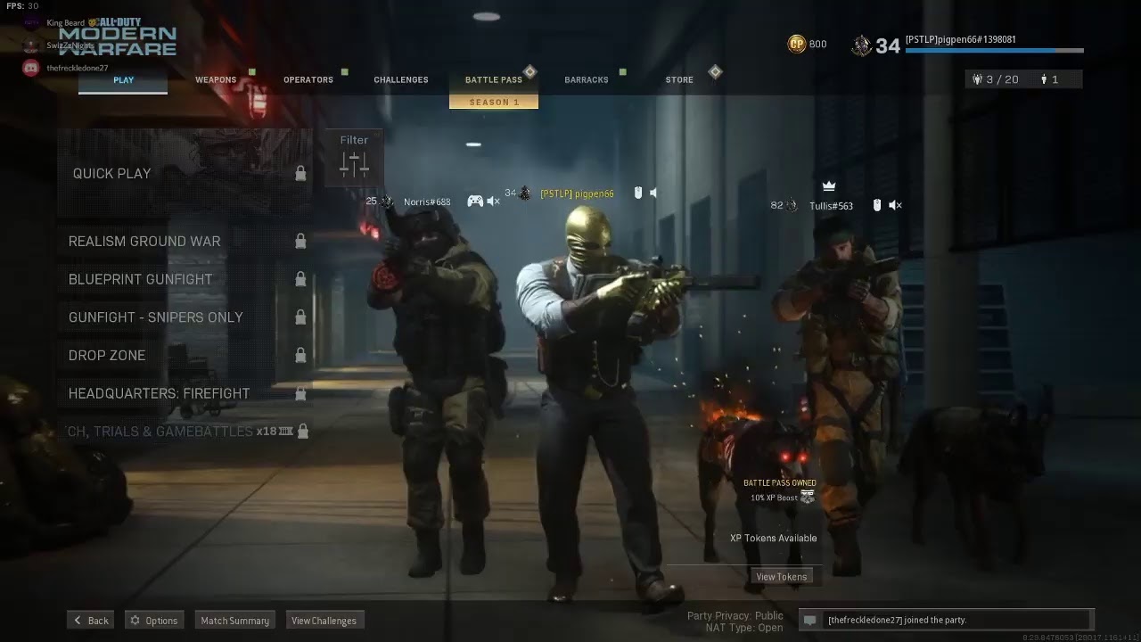 Call of Duty Merc session! - YouTube