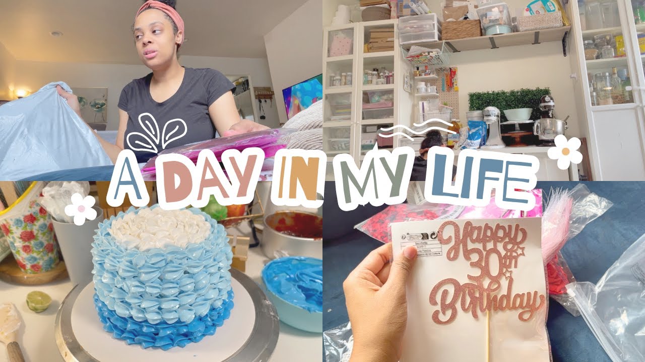 Day in My Life as a Mom & Home Baker👩🏽‍🍳💕 - YouTube