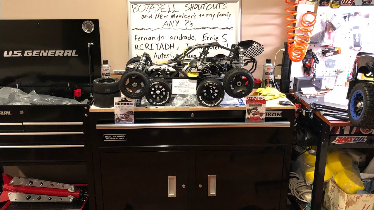 BOTAJELL Unboxing, DETROIT PERFORMANCE RC, DDM, KING👑MOTOR RC Roller ...