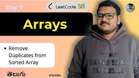 leetcode questions | srkcodes - YouTube