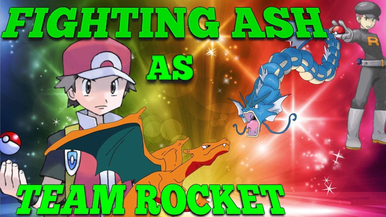 FIGHTING ASH - Team Rocket POKEMON Game Play! - YouTube