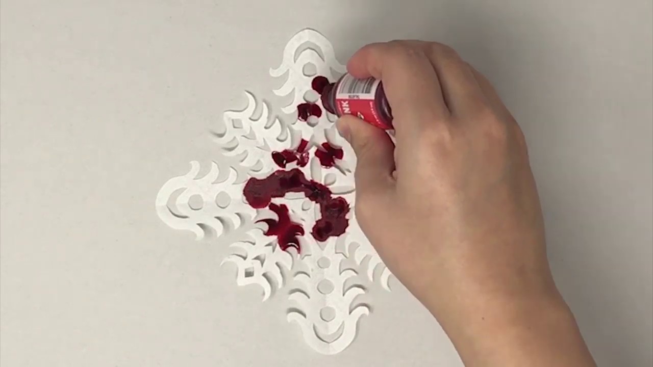 Paper Cutting Color Method and Skill 2 | paper cutting pattern design ...