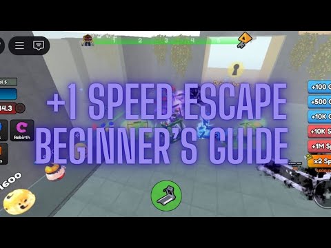 Roblox +1 Speed Escape Beginner's Guide, How To Play & What Is +1 Speed ...