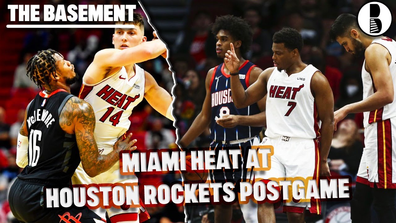 Miami Heat at Houston Rockets Postgame Show | The Basement Sports ...
