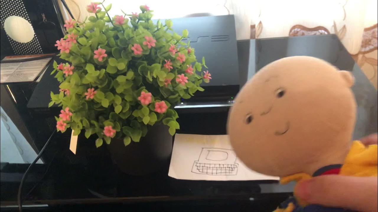 Caillou - Vtech Brilliant Creations Advanced Notebook? - YouTube