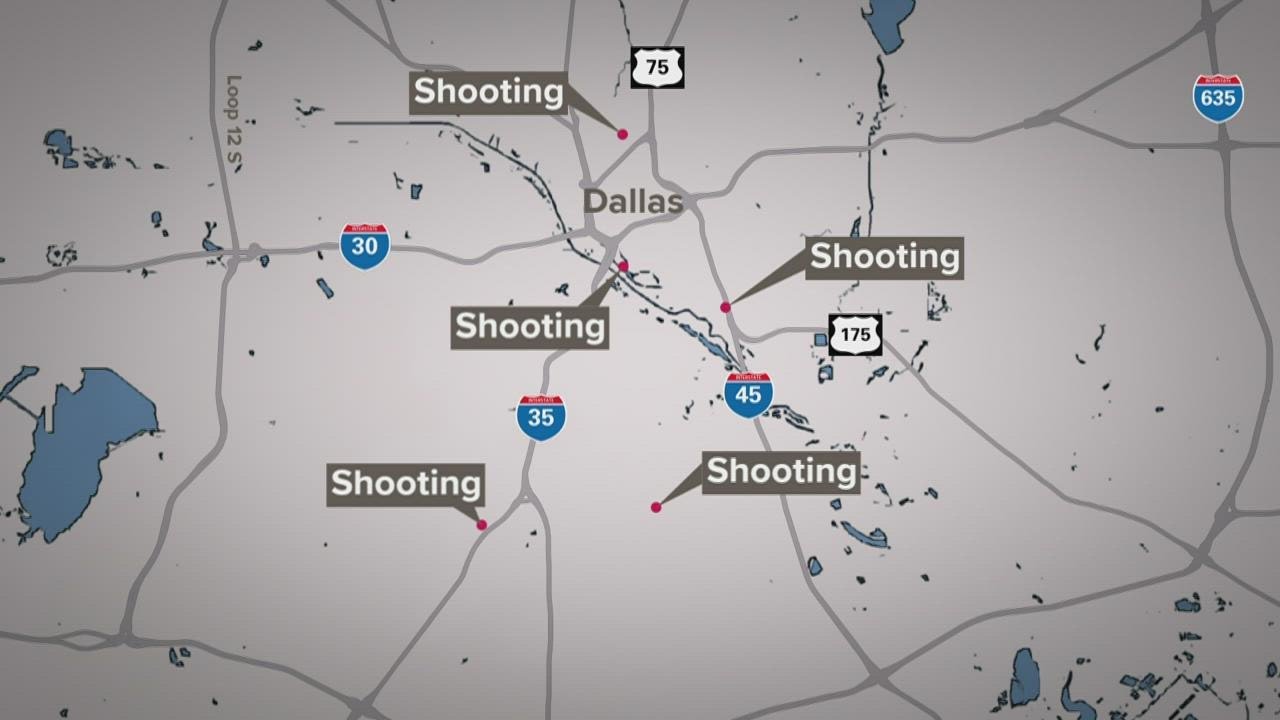 Several shootings reported across Dallas over the weekend: Here's what ...