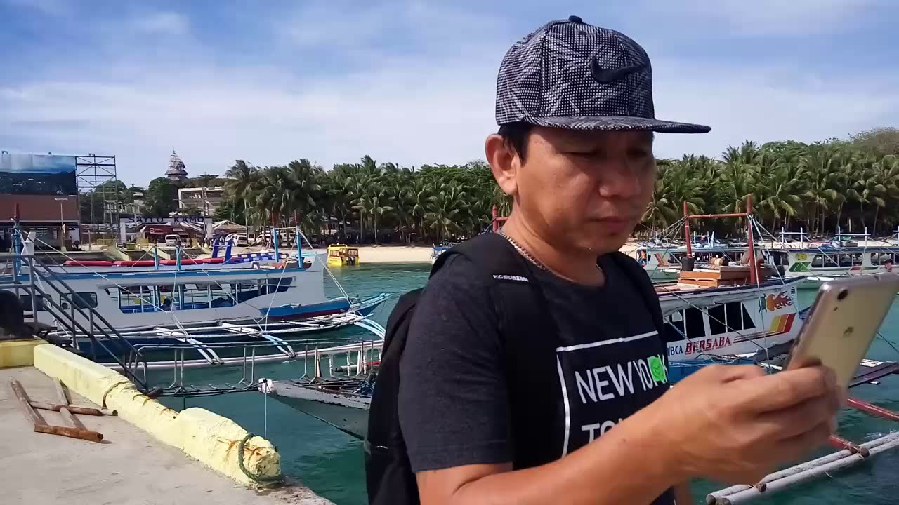 Cagban Port Boracay Island, Philippines - YouTube
