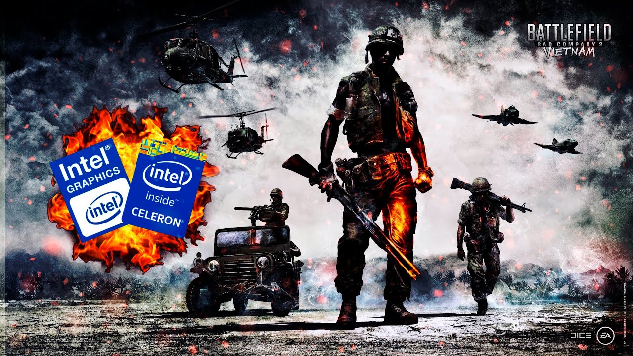 ASI ES BATTLEFIELD BAD COMPANY 2 EN PC DE BAJOS RECURSOS | INTEL HD ...