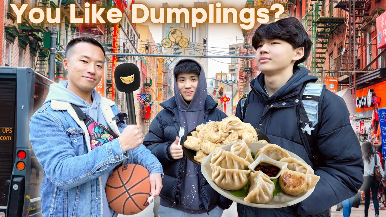 Following Random Strangers to Find Tasty Dumplings in Chinatown - YouTube