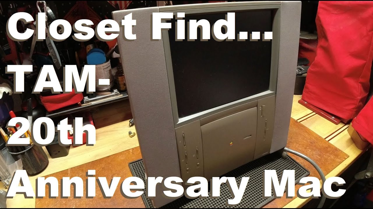Closet Find: Original Boxed TAM - 20th Anniversary Apple Mac - YouTube