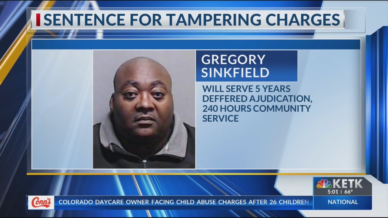 Cuney police chief pleads guilty to tampering charges - YouTube
