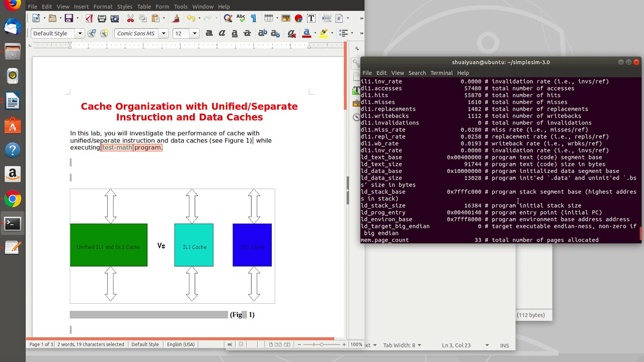 Cache Organization with Unified/Separate Instruction and Data Caches ...